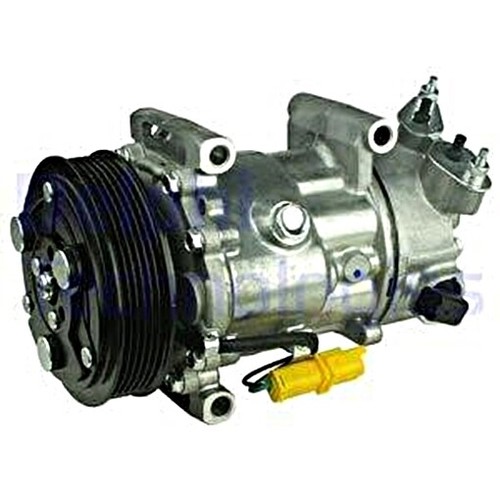 DELPHI AC Compressor For PEUGEOT CITROEN DS 2008 207 Cc Saloon Sw Van ...