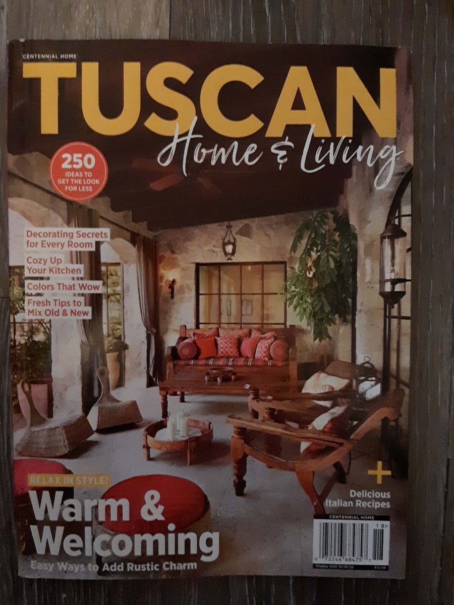 Tuscan Home Design Magazine Tuscan Style Design Book James Glover