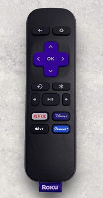 Roku Remote RC-ALIR | NETFLIX, DISNEY+, HULU, VUDU | Replacement Remote ...