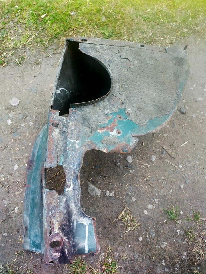 AUSTIN A30, A35 S/H NEARSIDE SECTION MAIN FRONT COWL/FRONT PANEL/INNER ...