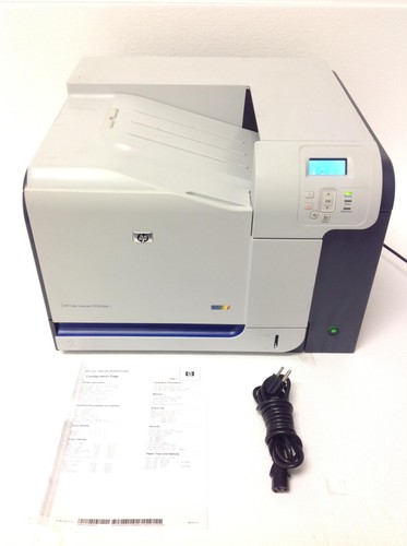 HP Color LaserJet Cp3525dn Workgroup Laser Printer 128MB w/ Duplex ...