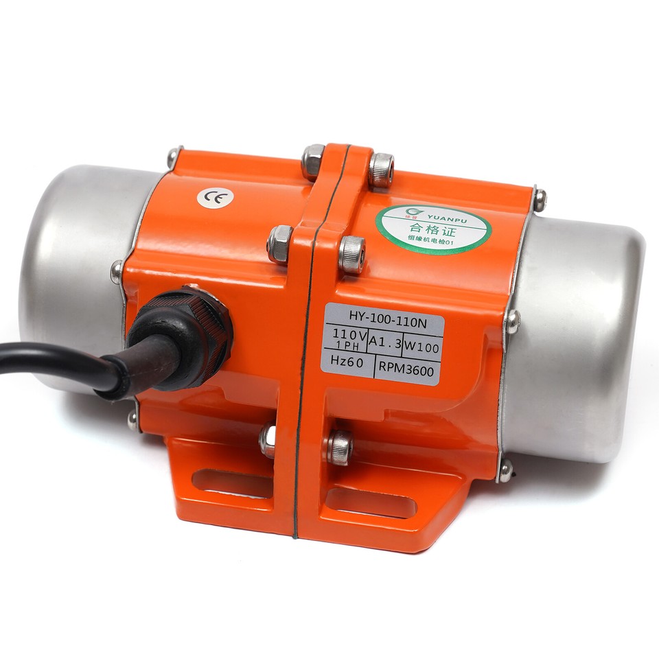 110V 1 phase 100W Vibration Motor Concrete Shaker Vibrating Motor ...
