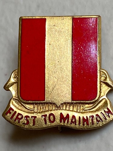 Vintage Army 1st Maintenance Ballalion Crest Insignia Pin pinback | eBay