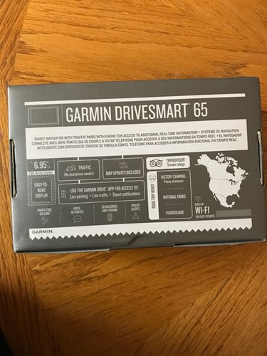Garmin DriveSmart 65 6.95" GPS System with Real-Time Traffic - 010 ...