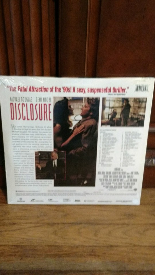 Disclosure - Laserdisc, 1995 - Widescreen - Sealed!! 85391357568| eBay