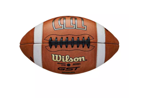 Wilson GST Leather Official Game Football, BRAND NEW | eBay