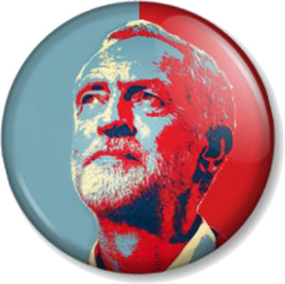 JEREMY CORBYN - HOPE - 1 inch / 25mm Button Badge - Labour Protest ...
