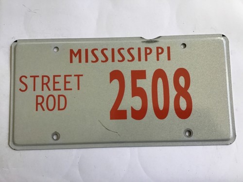 2000 Mississippi Street Rod License Plate Tag | eBay