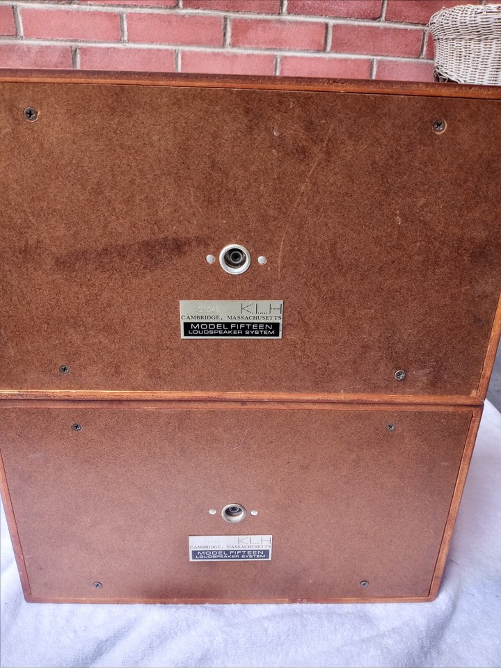 KLH Model 15 FIFTEEN) Vintage Audio Speakers | eBay