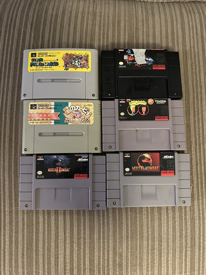 Super Nintendo Lot Of 6 Games | eBay