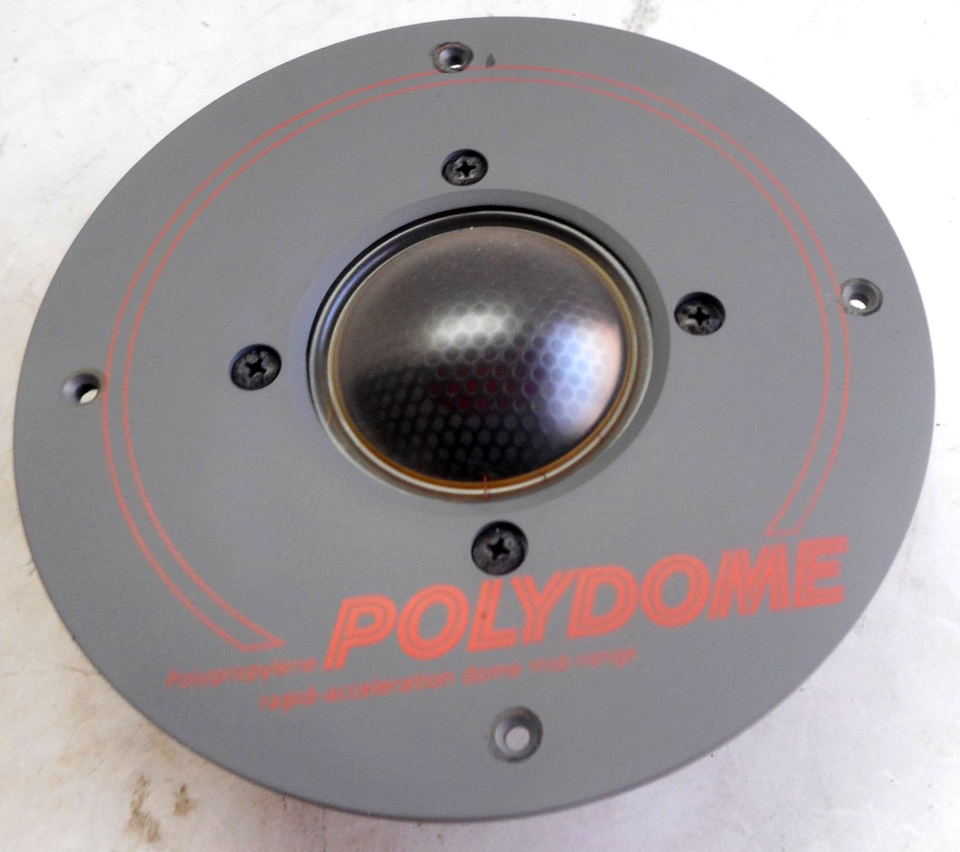 INFINITY RS4 SPEAKER -1(ONE) POLYDOME MIDRANGE 902-4955 - WORKS | eBay