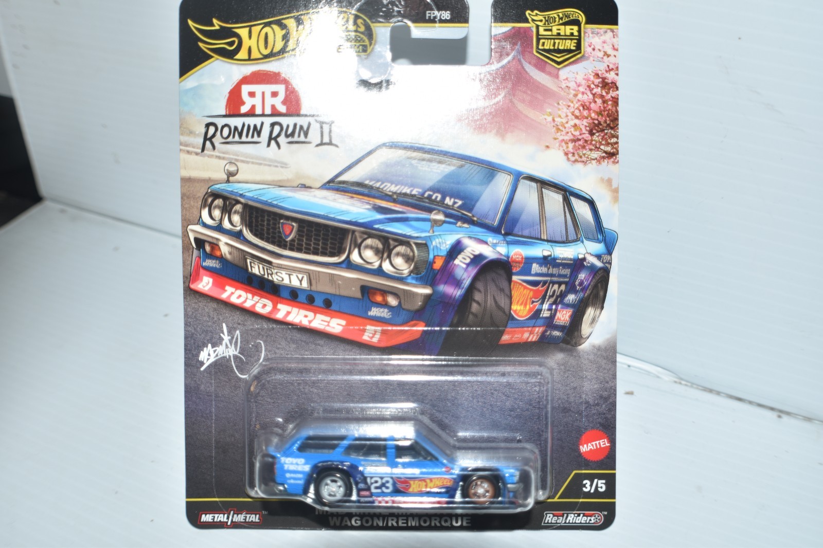 Hot Wheels Premium 2025 Ronin Run II (Mad Mike MAZDA RX-3 Wagon MOMC | eBay
