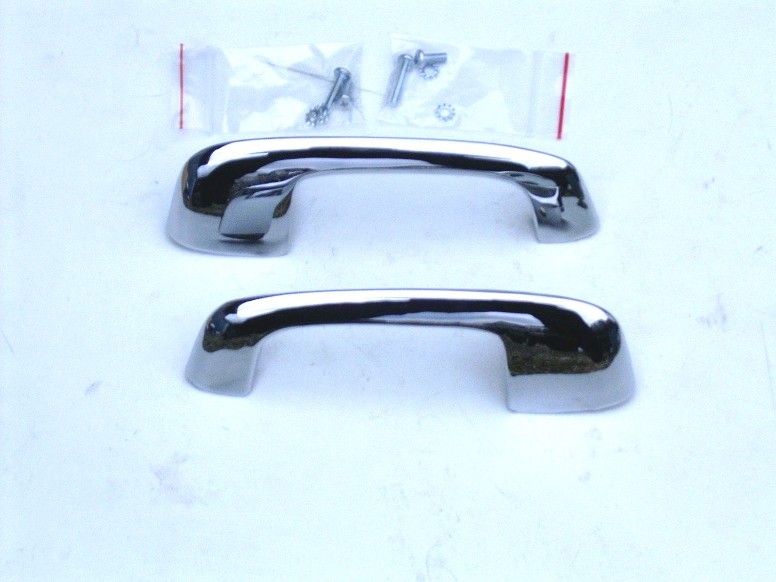 52 53 54 55 56 1952-1956 Ford Chrome Outside Door Handles Right & Left ...