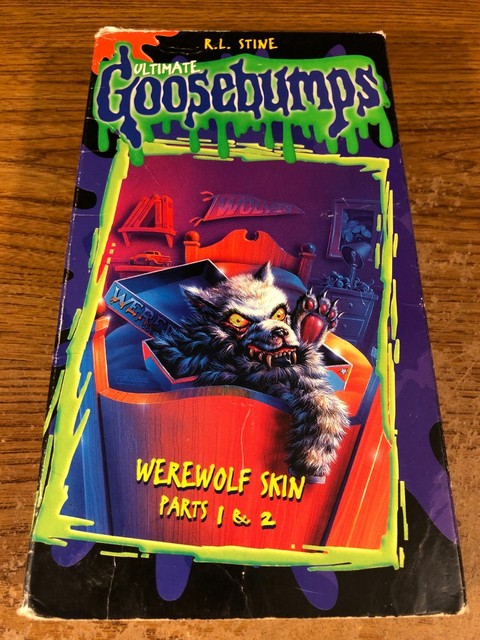 Ultimate Goosebumps Werewolf Skin VHS Part 1 and 2 20th Century Fox ...