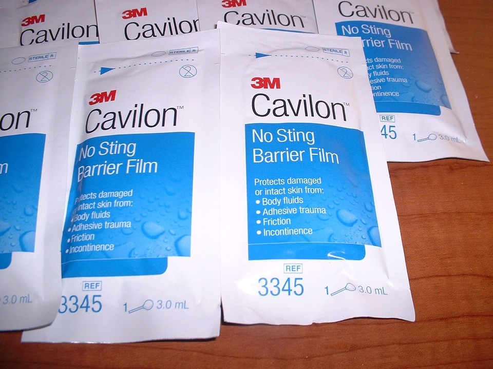 NEW 17 INDIVIDUAL PACKS 3M CAVILON BARRIER FILM FOAM APPLICATORS 3345 ...