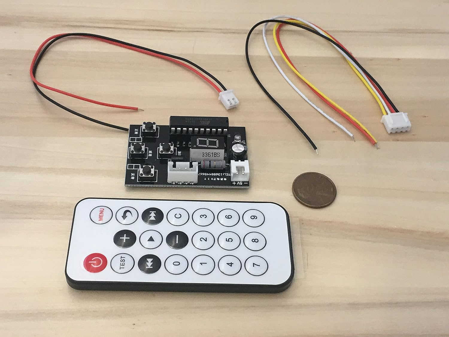 Stepper Motor Driver 2 Phase 4 Wire Controller Speed Adjustable Remote ...