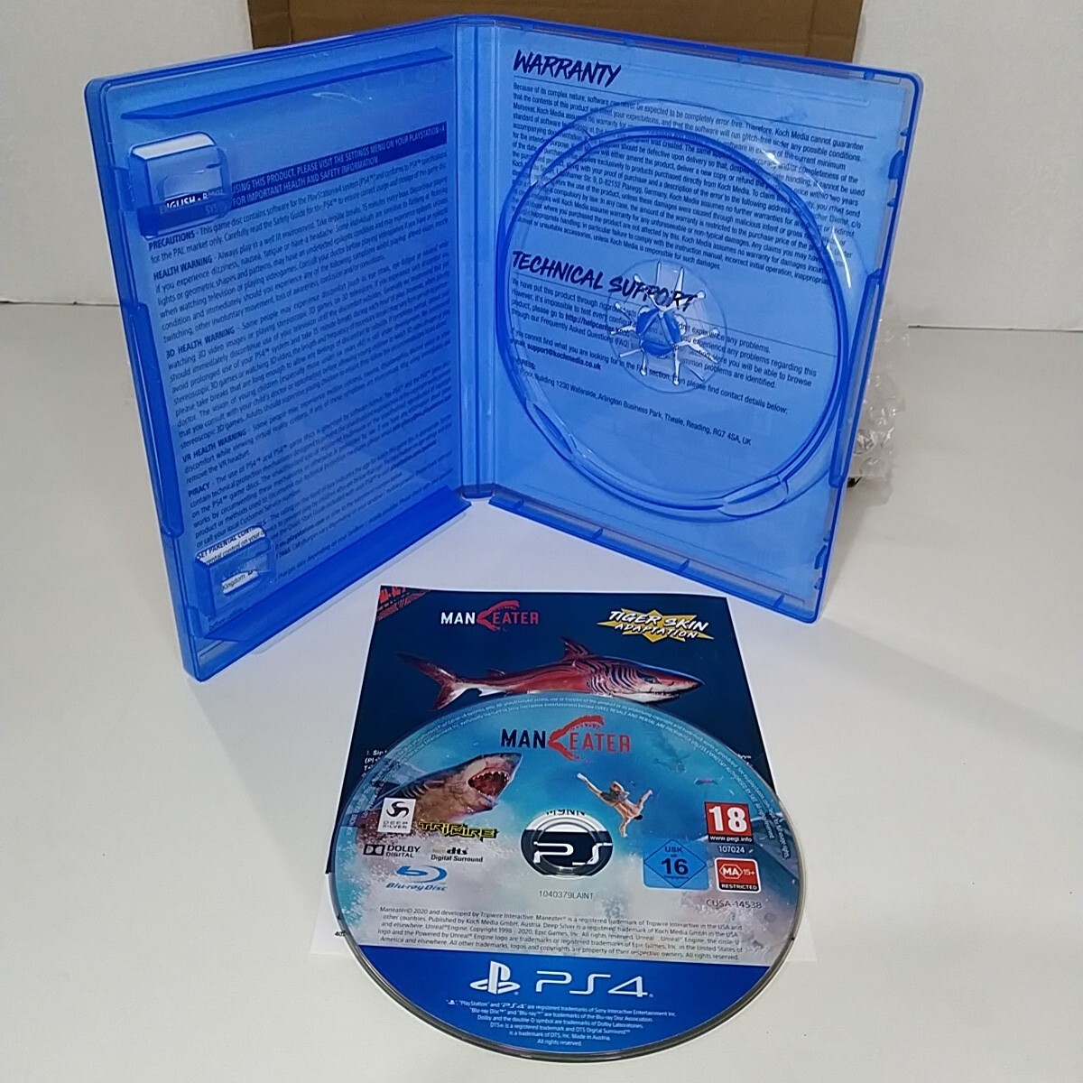 PS4 MAN EATER - MANEATER DAY ONE EDITION Paystation 4 Game ...