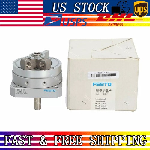 NEW Festo 547580 DSM-25-270-CC-A-B Rotary Actuator 145psi | eBay