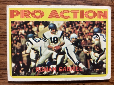1972 Topps - #128 Roman Gabriel | eBay