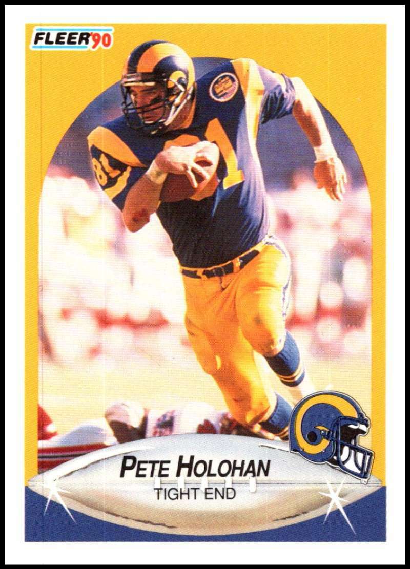 1990 Fleer #39 Pete Holohan NM-MT LA Rams | eBay