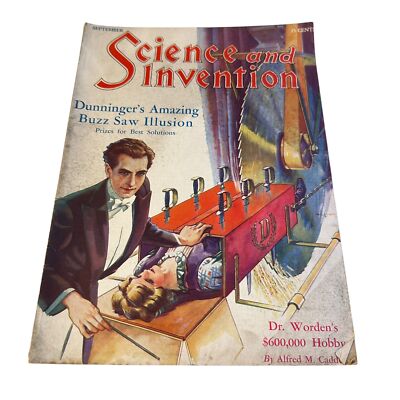 Science and Invention Magazine September 1929 | eBay