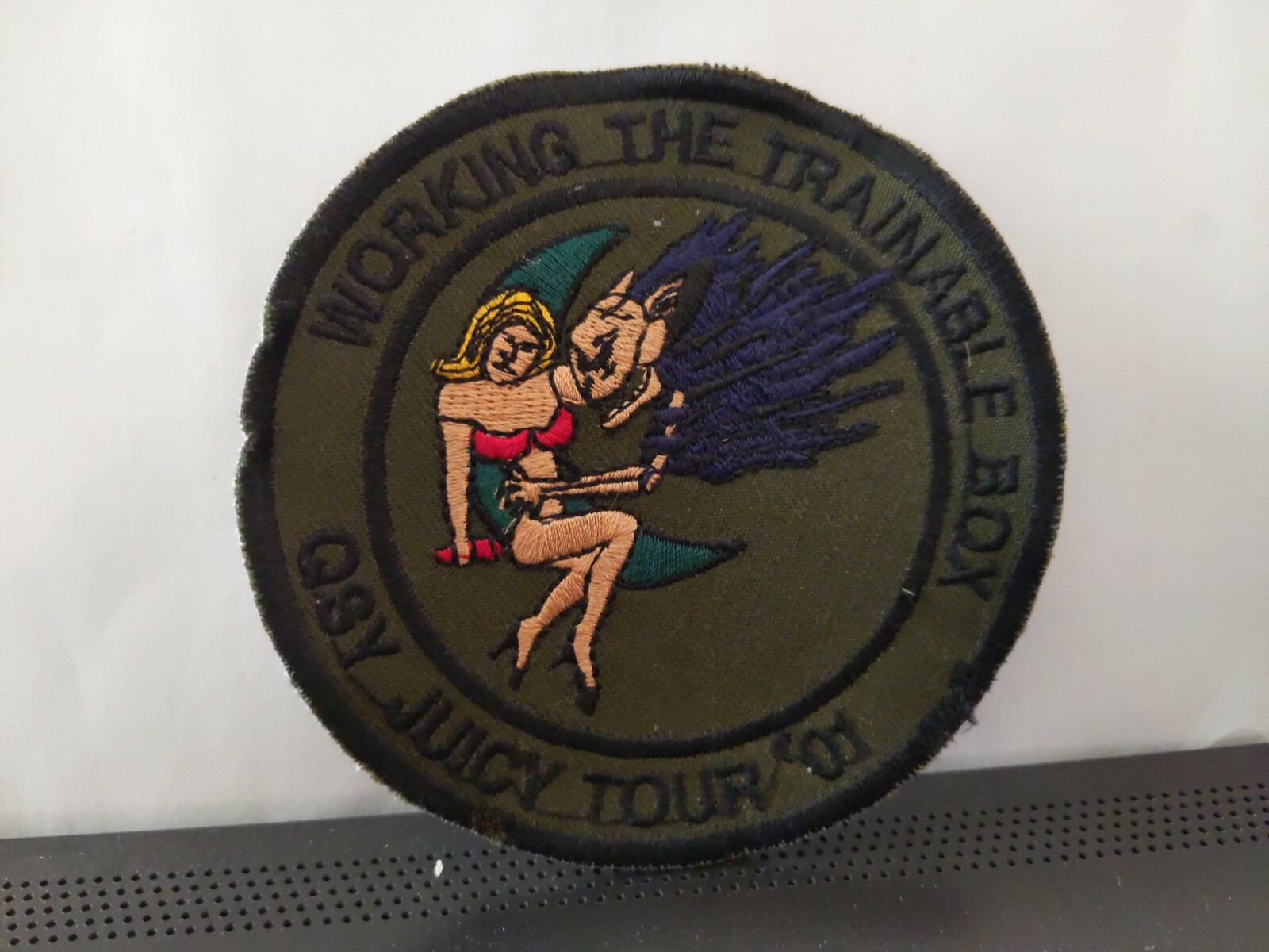 USAF 16th Special Operations Squadron Patch. "Working The Trainable box ...