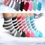 6 Pairs 5-Toes Warm Toe Socks Soft Breathable Ankle Athletic Fashion ...