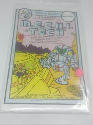 TWERPS RPG Campaign Book #10 M.E,C.H.I.-TECH GS10471 | eBay