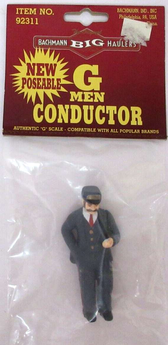 Bachmann G Scale Train Accessories Conductor Figure 92311 for sale ...