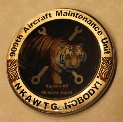 909th Aircraft Maintenance Unit Kadena AB Okinawa Japan Air Force ...