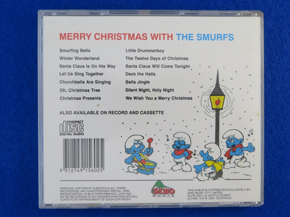 Merry Christmas With The Smurfs - CD - Fast Postage !! | eBay