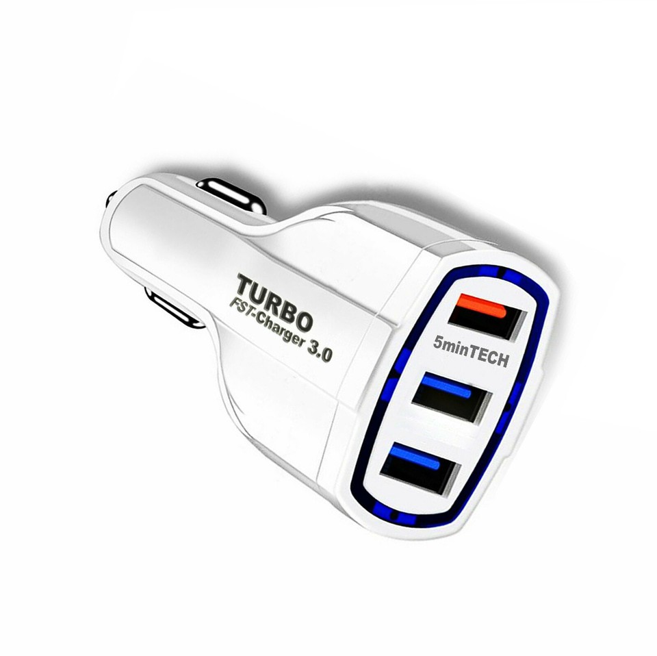 USB Fast Quick CAR Charger Adapter (16W / 5,9,12V / 3.1A) for Android ...