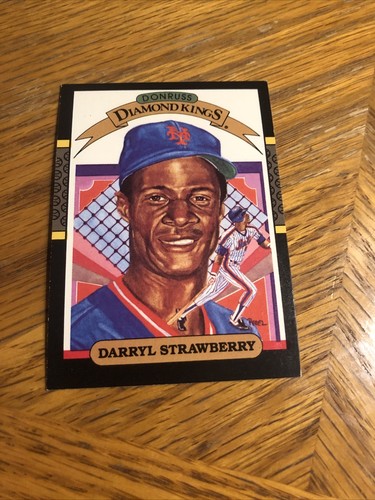 1987 Donruss #4 Darryl Strawberry New York Mets Diamond Kings | eBay