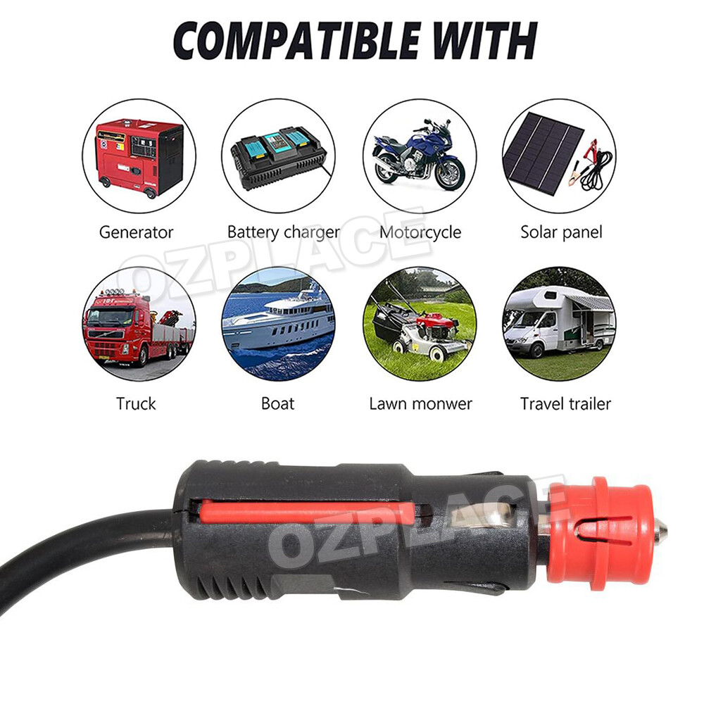 Anderson Plug to Male Cigarette Socket Plug 50AMP Anderson Plug ...