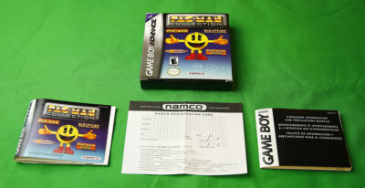 Pac-Man Collection • Nintendo Game Boy Advance System GBA • Namco *Box ...