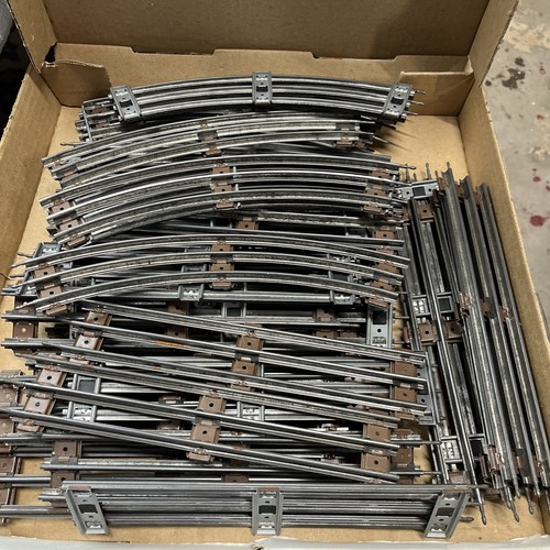 Lionel 027 Ga Train Track 24 Straight & 12 Curve VG Vintage 0 Trains ...