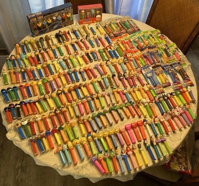 Lot of 133 PEZ Dispensers Vintage, Retired & Current | eBay