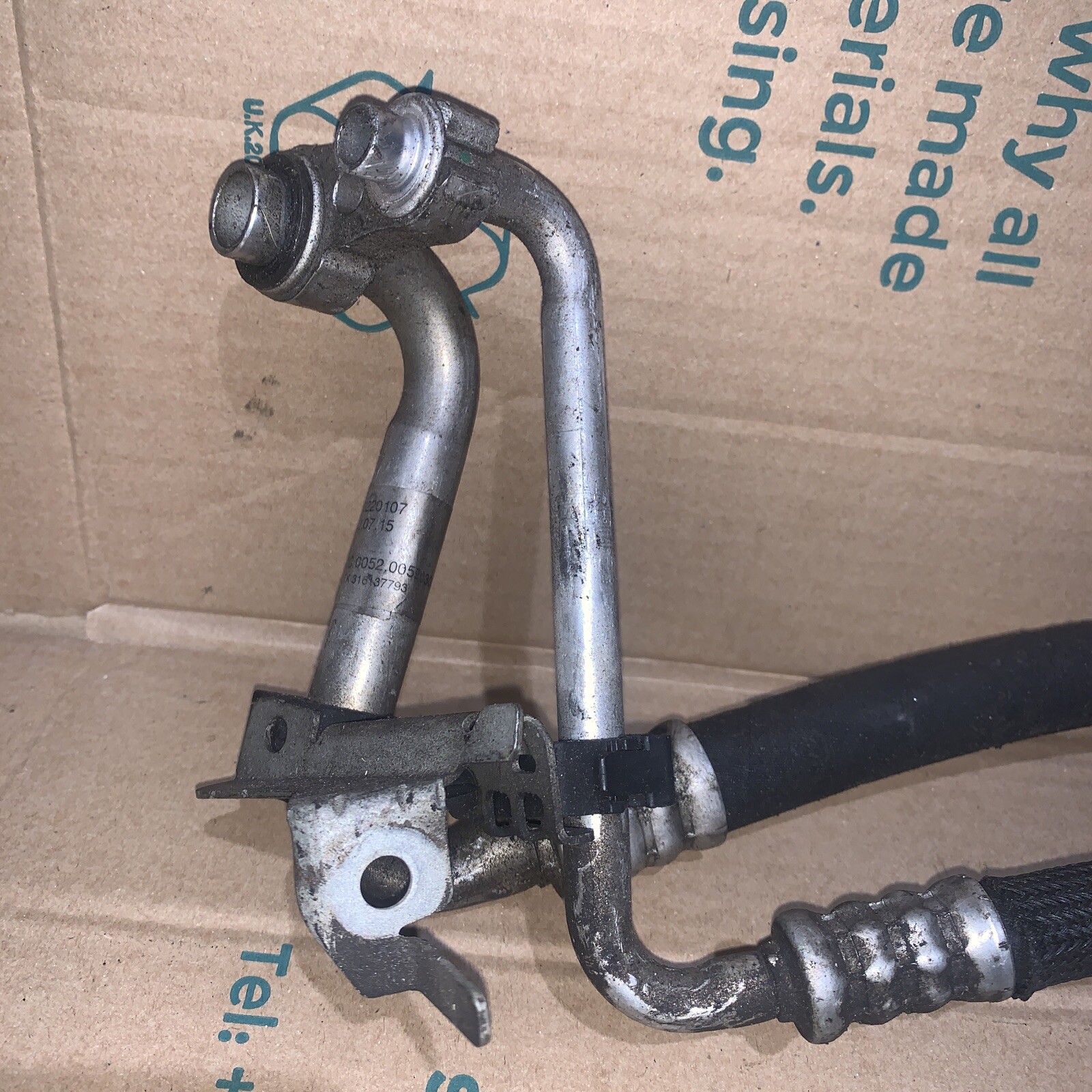 VAUXHALL INSIGNIA 2.0 AC AIR CONDIOTINING PIPE HOSE 2.0 DIESEL 13220107 ...