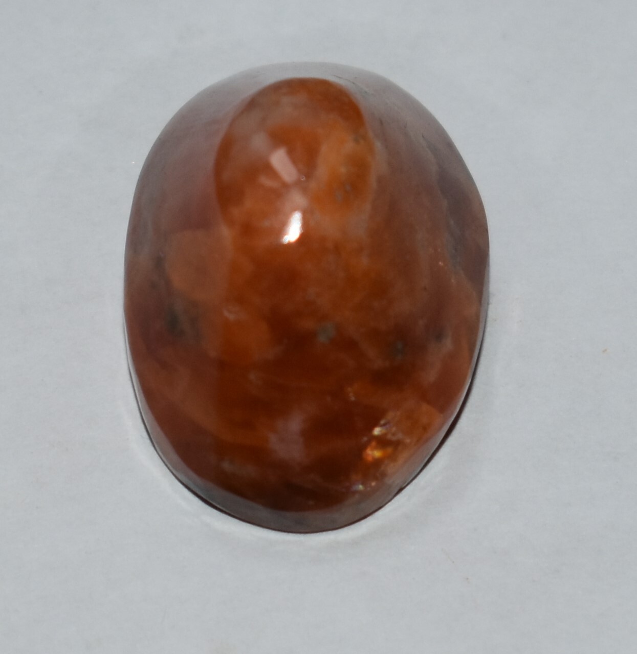 Orange Sunstone Calcite, Orange Quartz, Tourmaline 40CT Polished ...