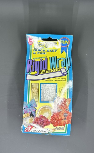 Activa Brand Rigid Wrap Plaster Cloth Size 4"X180" Easy Fast Drying ...