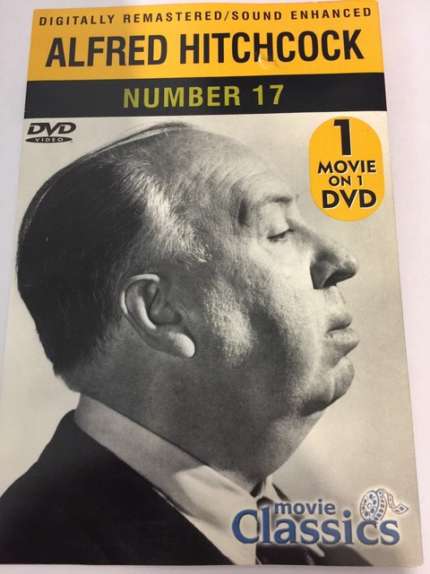 Movie Classics Alfred Hitchcock Number 17 DVD Film Vintage Thriller ...