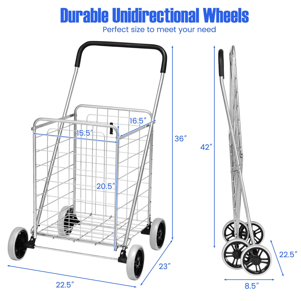 Folding Shopping Carts