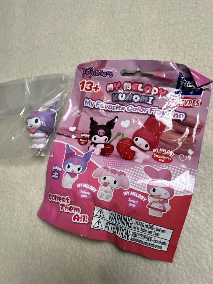 My Melody Kuromi, My Favorite Color Figurine Kuromi Light Purple Kawaii ...