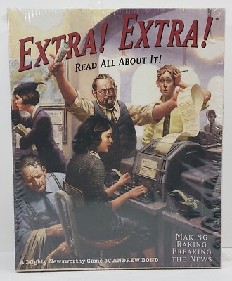 EXTRA! EXTRA! READ ALL ABOUT IT! Mayfair Games - USA Board Game - NEW ...