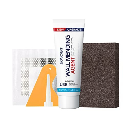 Wall Spackle & Drywall Repair Patch Kit with Mending Agent 1Pack & Wall ...