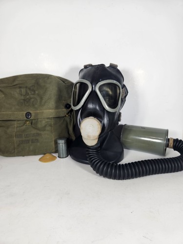 Rare Post War M3A1 Army Lightweight Gas Mask Kit | eBay
