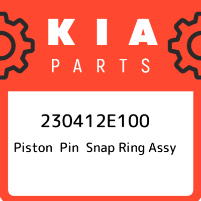 230412E100 Kia Piston pin snap ring assy 230412E100, New Genuine OEM ...