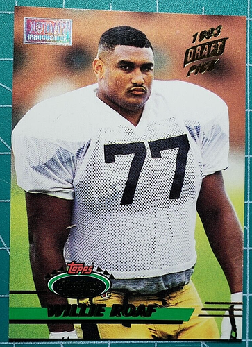 1993 Stadium Club First Day #469 Willie Roaf ROOKIE CARD Team: New ...