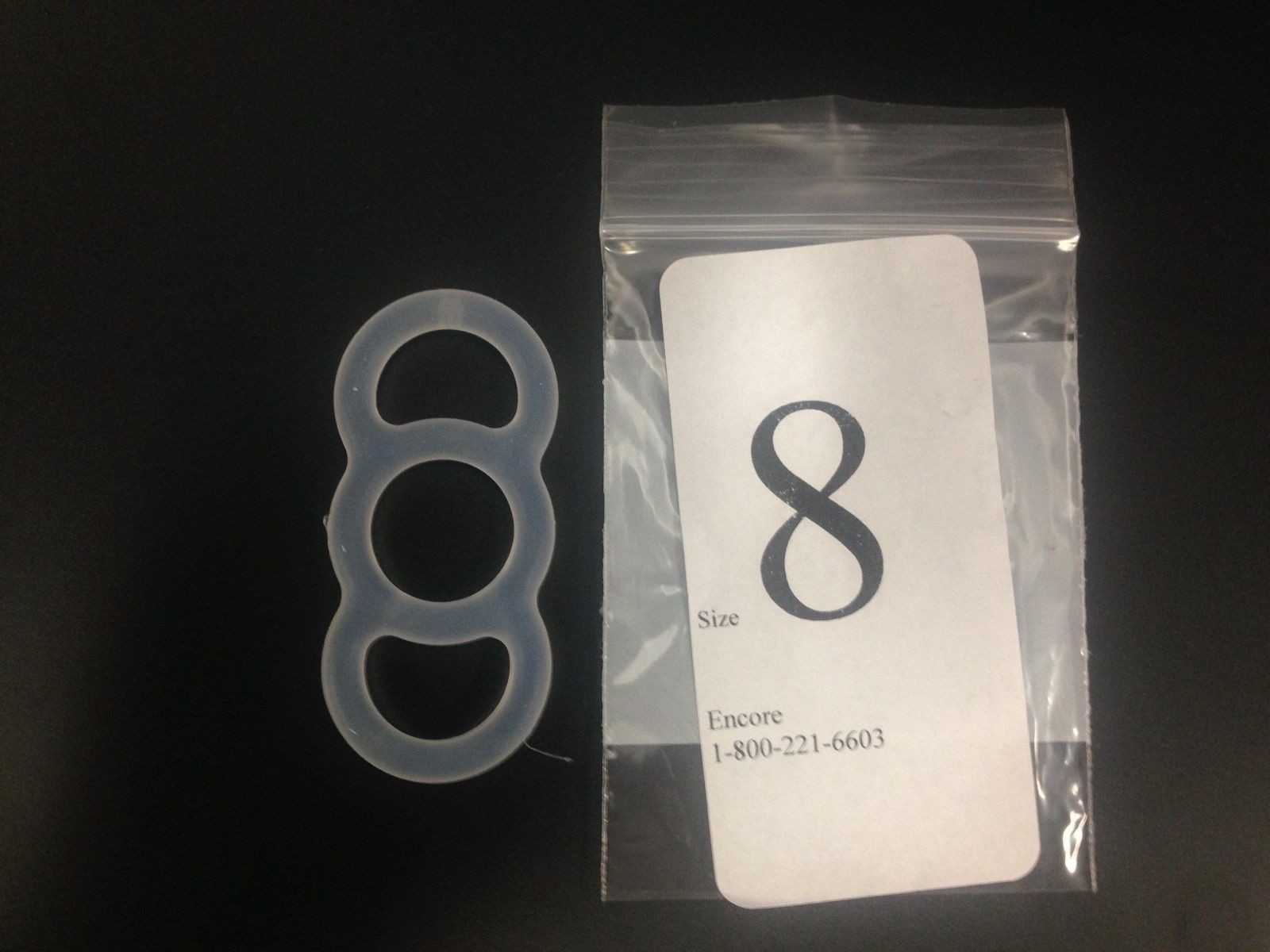 Encore Penis Tension Band Size 8 (Internal Diameter 13/16 ...