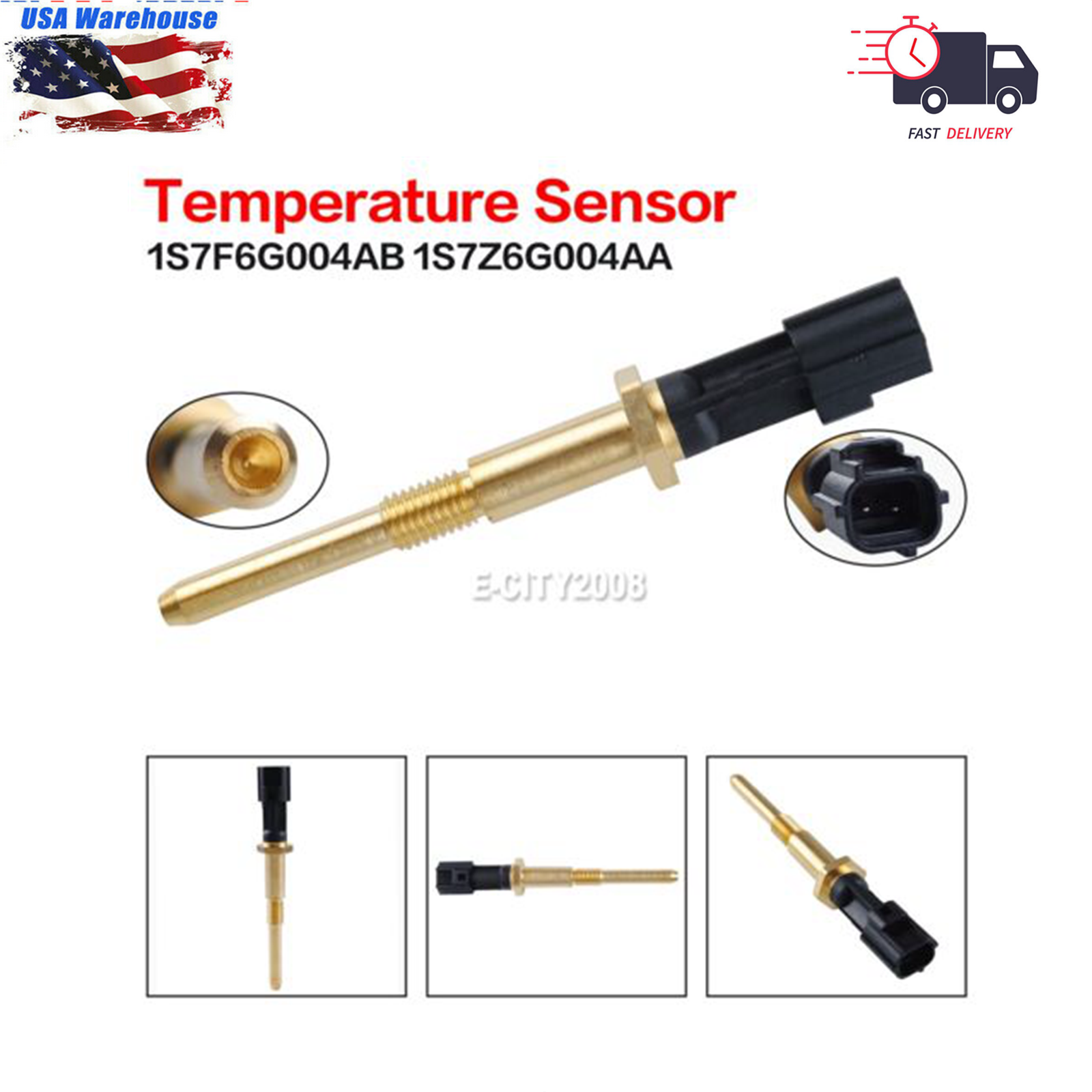 Cylinder Head Temperature Sensor For Ford Escape Focus Fusion Ranger ...
